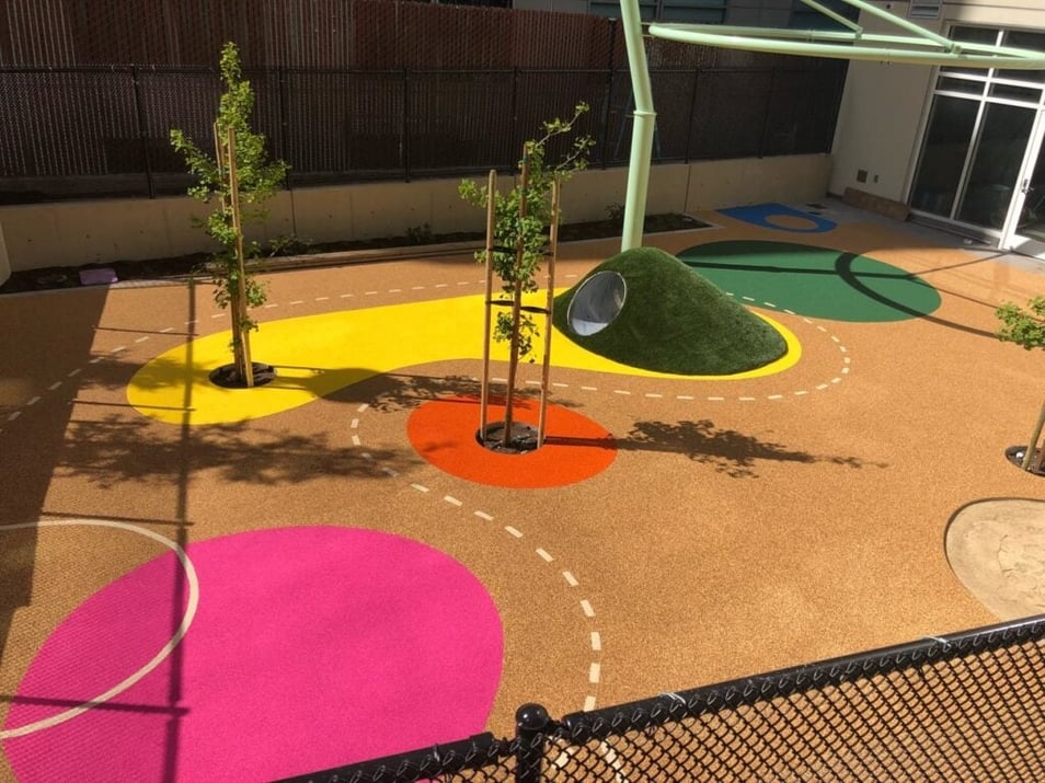 Poured-in-Place Rubber | Products | FlexGround